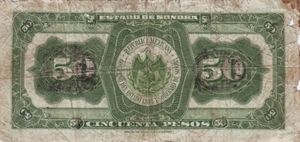 Banknote: 50 Pesos (Mexico(Specialized Issues Revolutionary) Wor:P-S1075r