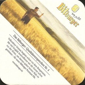 Beer Coaster: Bitburger (Bitburger Brauerei, Germany, Federal Republic ...