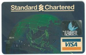 Bank Card: Standard Chartered (Standard Chartered, IndonesiaCol:ID-VI ...