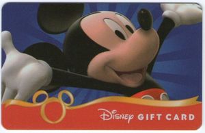 Gift Card: TaDa Mickey (Disneyland USA, United States of America(Mickey ...