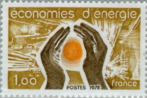 Stamp: Energy Conservation (FranceYt:FR 2007,Mi:FR 2096,Sn:FR 1607,Sg ...