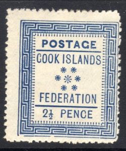 Stamp: Local Issue (Cook Islands(Federation Issue) Mi:CK 3x,Sn:CK 3,Yt ...