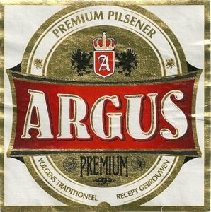 Drink Label: Argus Premium Pilsener (Bavaria Lieshout Holland ...