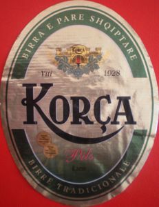 Drink Label: Korca Pils (Beer Korca SH.P.K, AlbaniaCol:AL-BEER-000014