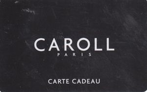 Gift Card: Caroll Paris (Caroll, France) (Caroll) Col:FR-Caroll-001