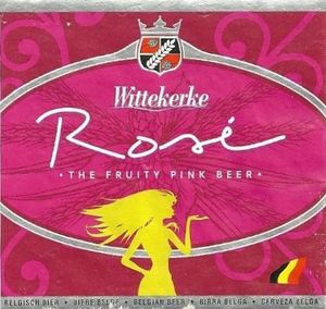 Drink Label: Wittekerke Rosé (Bavik-De Brabandere, BelgiumCol:BE-BEER ...