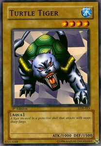 Tarjeta de juego: Turtle Tiger (Yu-Gi-Oh(Legend of Blue Eyes White ...