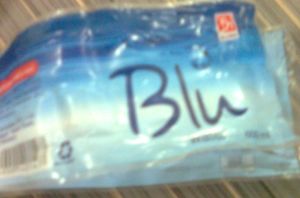 Drink Label: Blu Pure Water (Blu Company, PakistanCol:PK-WATER-000004
