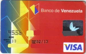 Cartões de bancos: Banco de Venezuela (Banco De Venezuela, VenezuelaCol ...