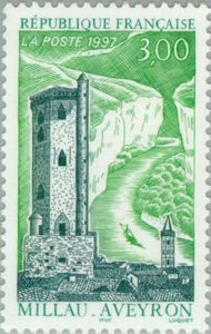 Stamp: Millau - Aveyron (France(Tourism) Yt:FR 3079,Mi:FR 3195,Sn:FR ...