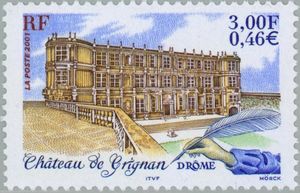 Stamp: Grignan- Castle (France(Tourism) Yt:FR 3415,Mi:FR 3555,Sn:FR ...