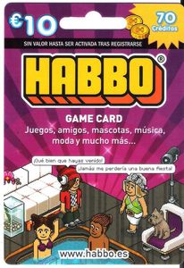 Gift Card: Game Card 02 (Habbo, Spain(Habbo) Col:ES-HBB - 02 💳