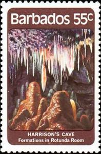 Stamp: Rotunda Formation (Barbados(Harrison's Cave) Mi:BB 545,Sn:BB 561 ...