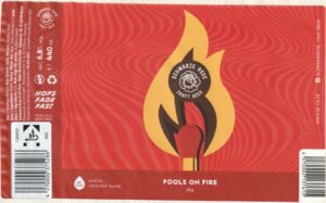 Drink Label: Fools on Fire (Schwarze Rose Craft Beer, Germany, Federal ...