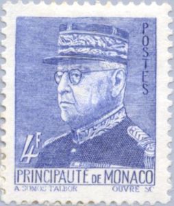 Stamp: Prince Louis II (1870-1949) (Monaco(Prince Louis II (1941-42 ...