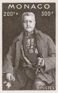 Stamp: Prince Louis II (1870-1949) (Monaco(25th anniversary of the ...