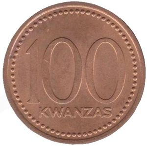 Coin: 100 Kwanzas (Angola(1975~1992 - Peoples Republic) WCC:km92