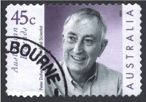 Stamp: Peter Doherty - Immunologist (Australia(Australian Legends ...
