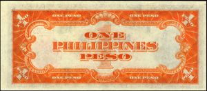 Banknote: 1 Peso (Philippines(1941 Issue, Philippine Islands) Wor:P-89c
