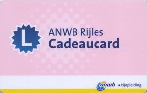 Gift Card: ANWB rijles (Nat.Rijschool, Netherlands(Anwb) Col:NL-anwb-004 💳