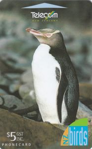 Karta telefoniczna: Penguin (Telecom New Zealand, Nowa Zelandia(General ...
