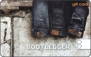 Gift Card: Jeans (Bootlegger, Canada(Bootlegger) Col:Ca-Bootl-VL-11802