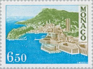 Stamp: Monte Carlo (Monaco(Views and buildings of the Principality) Mi ...