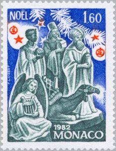 Stamp: The Three Kings (Monaco) (Christmas: Crib figures) Mi:MC 1561,Sn ...