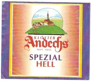 Drink Label: Kloster Andechs Spezial Hell (Klosterbrauerei Andechs ...