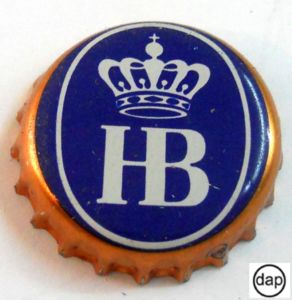 Bottle Cap: HB Hofbräu Oktoberfestbier (Staatliches Hofbräuhaus in ...