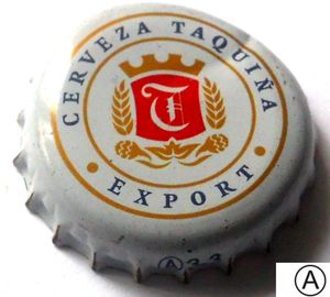 Bottle Cap: Taquina Export (Cervecería Boliviana Nacional, BoliviaCol ...