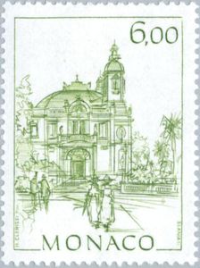 Stamp: Opera, Monte Carlo (Monaco(Earlier views of Monaco) Mi:MC 1641 ...