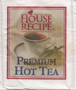 Tea Bag: Premium Hot Tea, red frame (House Recipe, United States of ...