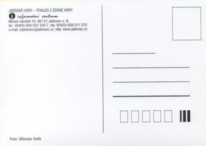 Postcard: Jizera Mountains | View to Černá hora (Czech Republic(_Jizera ...