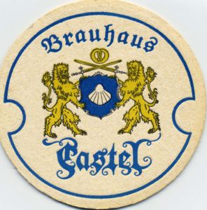 Beer Coaster: Brauhaus Castel (Brauhaus Castel, Germany, Federal ...