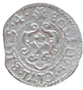 Coin: 1 Solidus (Livonia(1654~1660 - King Charles X Gustav (Karl X) of ...