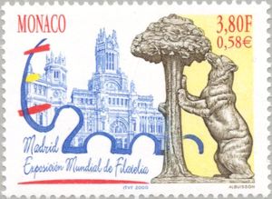 Stamp: International Stamp Exhibition ESPAÑA 2000, Madrid (Monaco) Mi ...