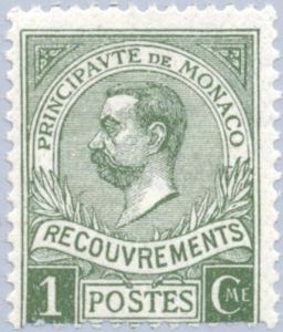Stamp: Prince Albert I (1848-1922) (Monaco(Postal order stamps) Mi:MC ...