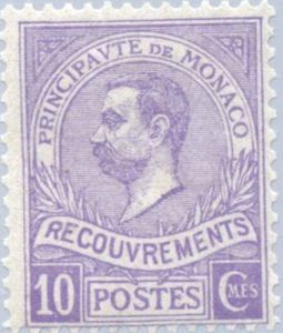 Stamp: Prince Albert I (1848-1922) (Monaco(Postal order stamps) Mi:MC ...