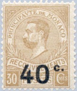 Stamp: Prince Albert I (1848-1922) (Monaco(Postal order stamps) Mi:MC ...