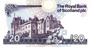 Banknote: 20 Pounds Sterling (Scotland) (1988-2017 Issue Royal Bank of ...