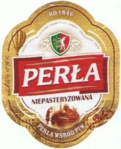 Drink Label: Perła Niepasteryzowana (Browar Perla Lublin, PolandCol:PL ...
