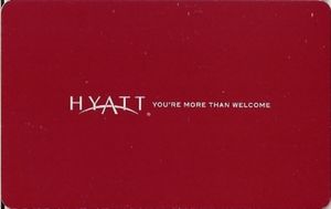 Hotel Card: Hyatt - You're more than welcome (red) (Hyatt, 미국(Hyatt ...