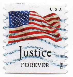 Stamp: Justice (United States of America(Four Flags) Mi:US 4824BL,Sn:US ...