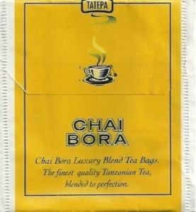 Tea Bag: Luxury Blend (Chai Bora, Tanzania) Col:TB-TZ-0010
