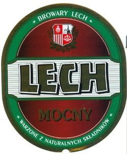 Drink Label: Lech Mocny (Lech Browary Wielkopolski, PolandCol:PL-BEER ...