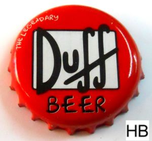 Tapa de botella: Duff (Brouwerij Haacht N.V., Bélgica) Col:BE-BE-00505