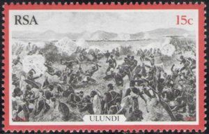 Selo: Final battle of Ulundi (África do Sul(Centenary of British-Zulu ...