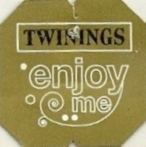 Tea Label: Enjoy Me (Twinings, United Kingdom of Great Britain ...