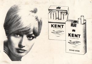 Pocket Calendar: Cigarettes KENT (Bulgaria(Tobacco and cigarettes) Col ...
